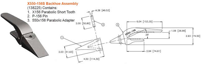 Hensley Style Bucket Teeth by Pengo